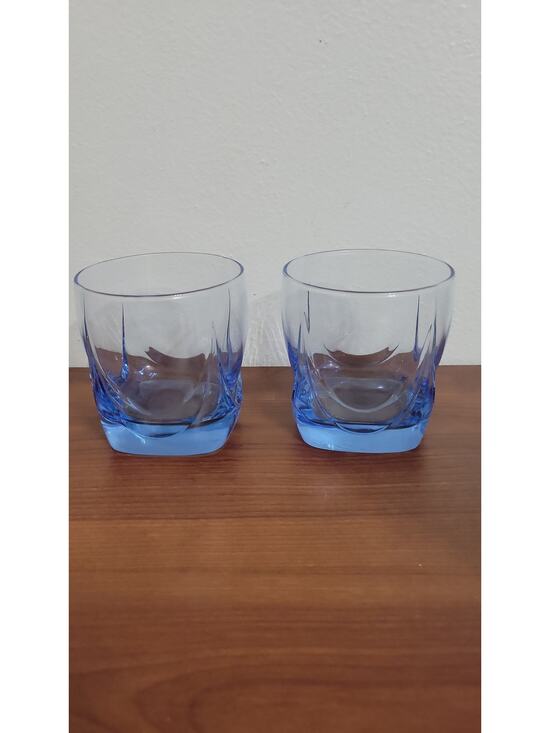 Libbey | Dining | Libbey Imperial Drape Misty Blue Oldfashioned ...